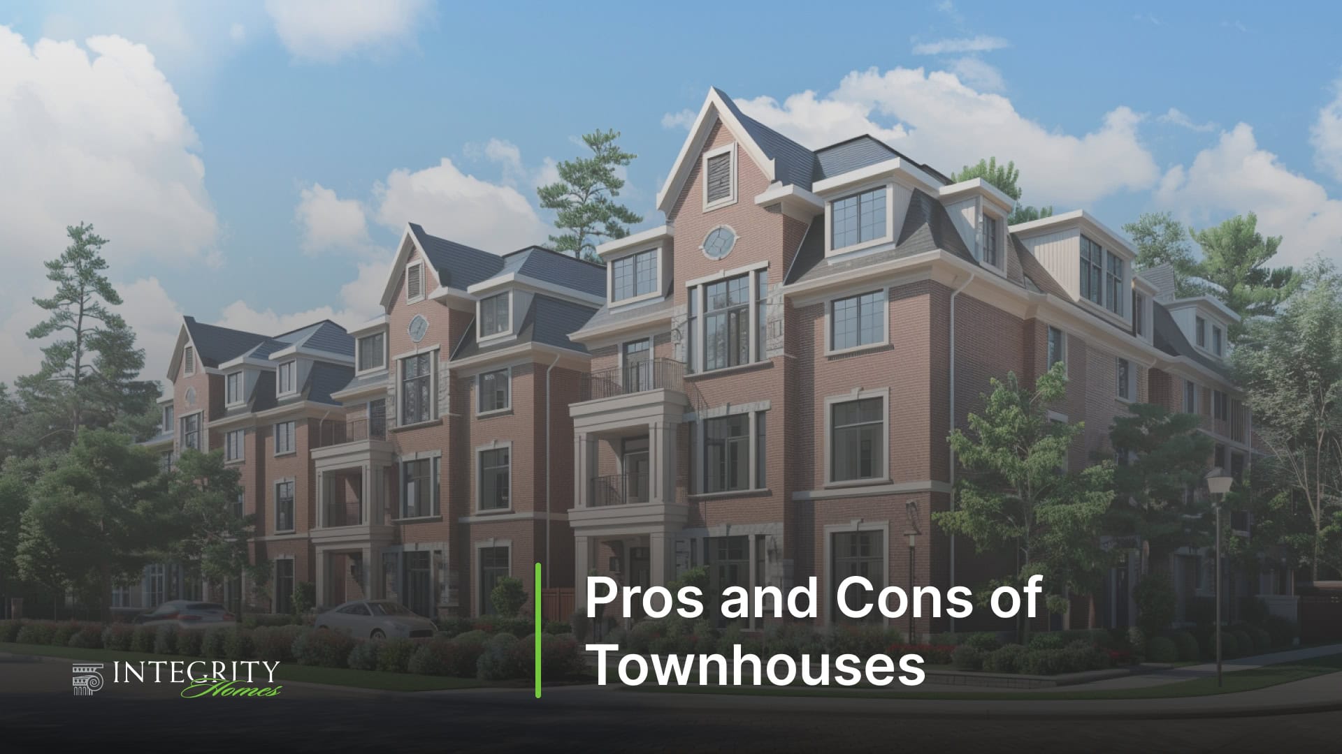 What Is a Townhouse vs Apartment? Pros & Cons Explained - Integrity Homes