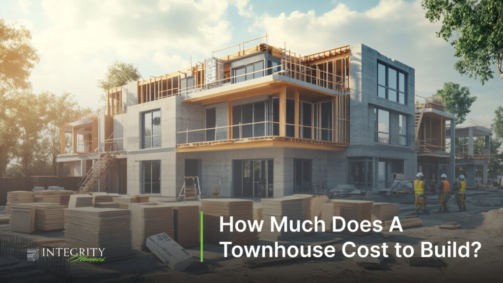 How Much Does A Townhouse Cost to Build? - 2024 Guide - Integrity Homes