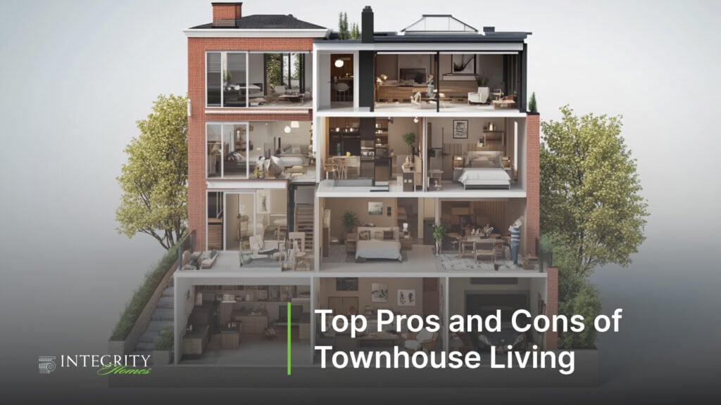 Top Pros and Cons of Townhouse Living - Integrity Homes
